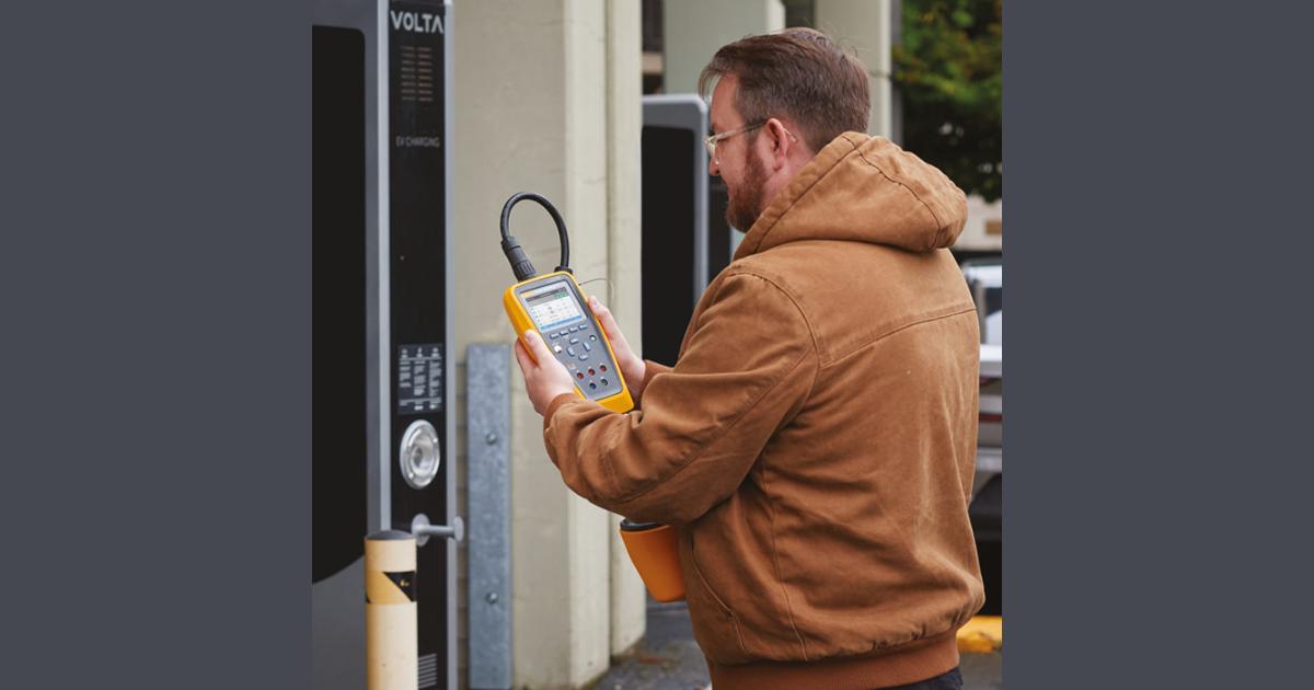 Fluke FEV350 EV-laadpunt analyzer | EURO-INDEX