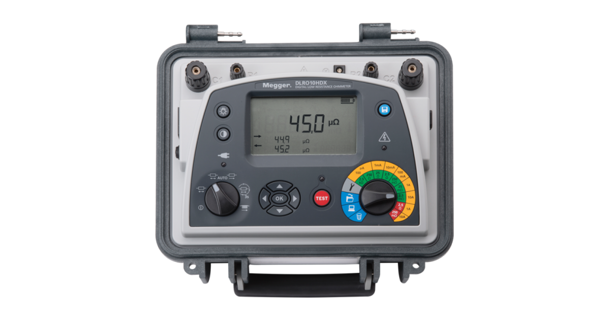 Megger DLRO10HDX | EURO-INDEX