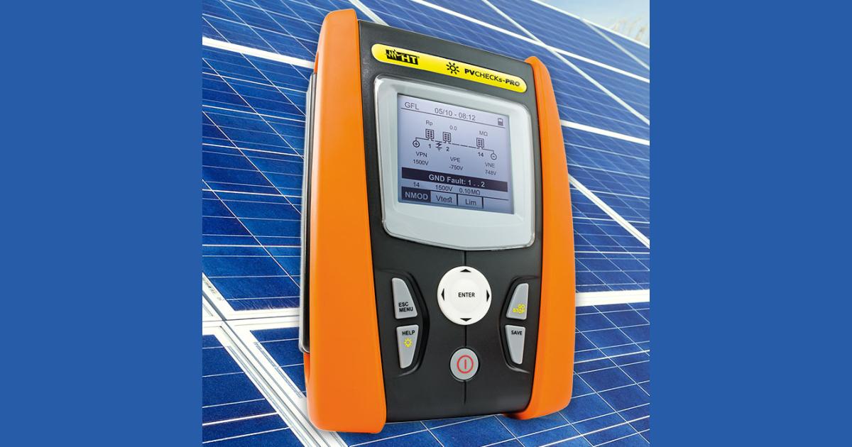 PVCheck-PRO : Un instrument de test PV innovant | EURO-INDEX