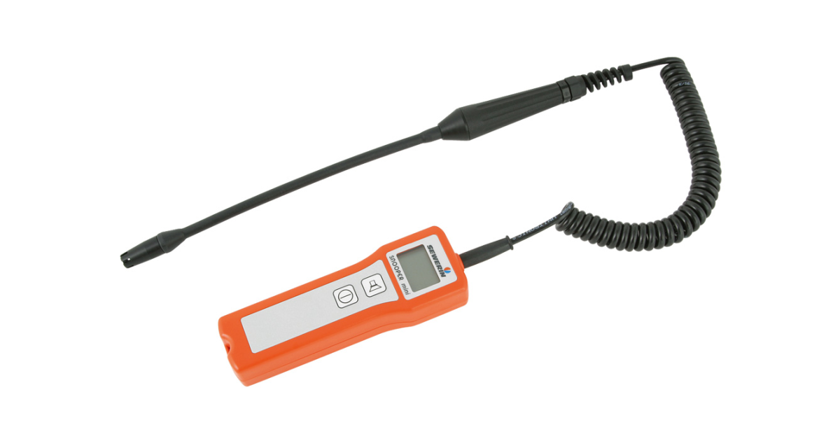 Sewerin Snooper Mini met krulsonde - methaan | EURO-INDEX